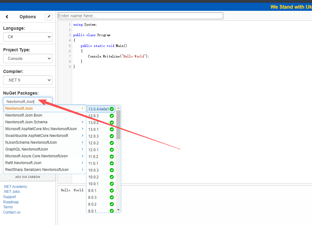 .NET Fiddle：一个方便易用的在线.NET代码编辑工具_dotnetfiddle.not-CSDN博客