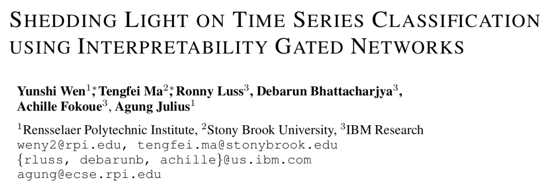 ICLR 2025 | 改进 Shapelet Transforms 构建可解释的时序分类门控网络-CSDN博客