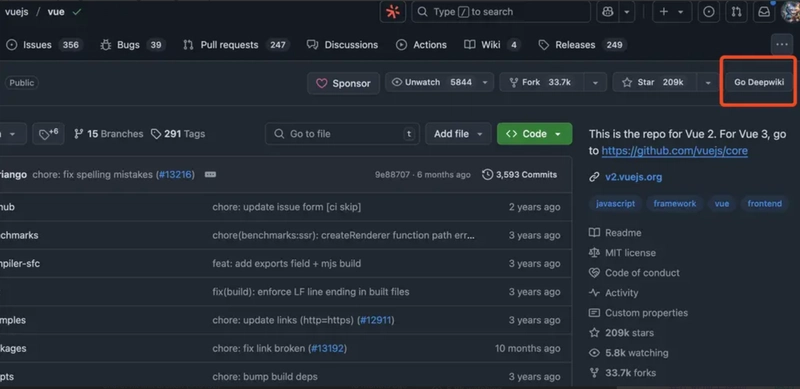 DeepWiki：AI助你精通GitHub代码库-CSDN博客