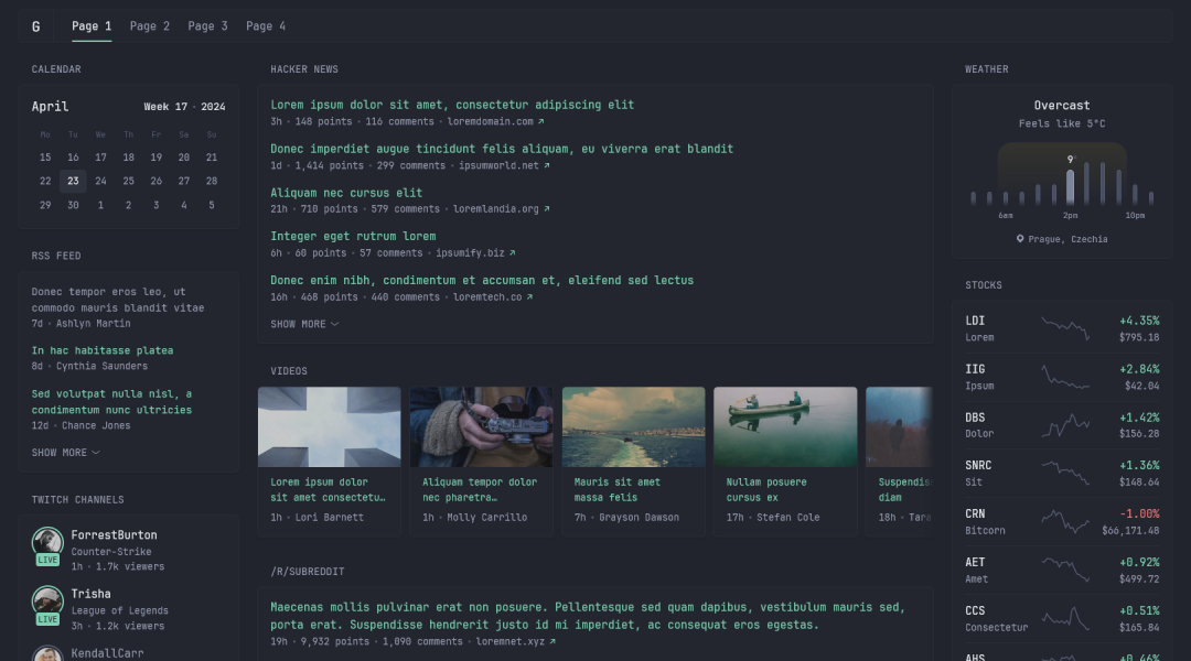 狂揽 20.8k 星！下一代信息整合神器，诞生了！_glance github-CSDN博客