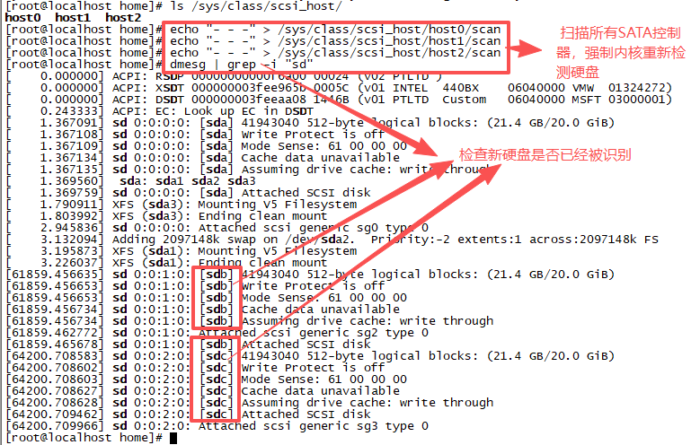 磁盘增加、分区、格式化、挂载-CSDN博客