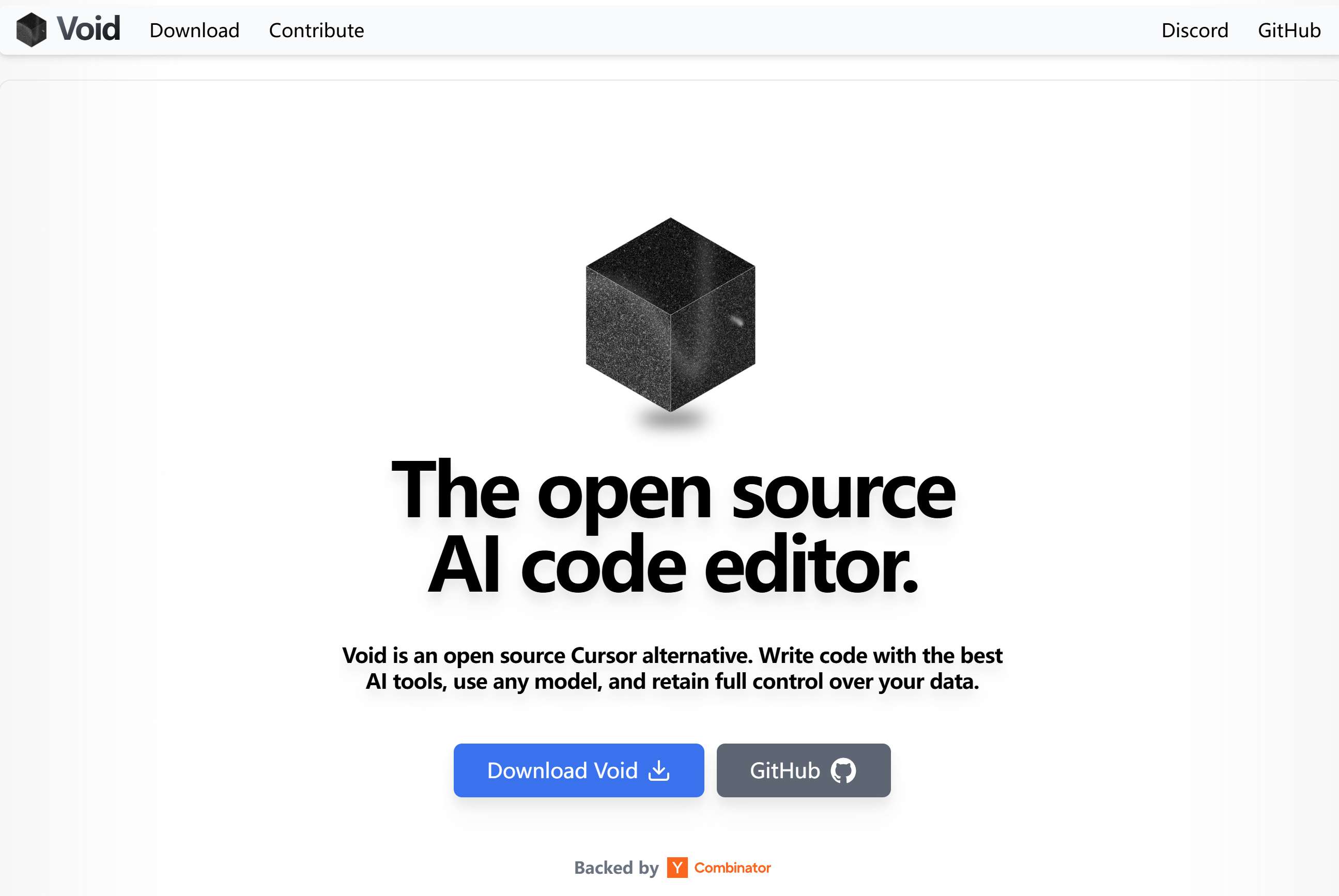 Cursor开源平替 - Void _cursor开源平替来了-CSDN博客