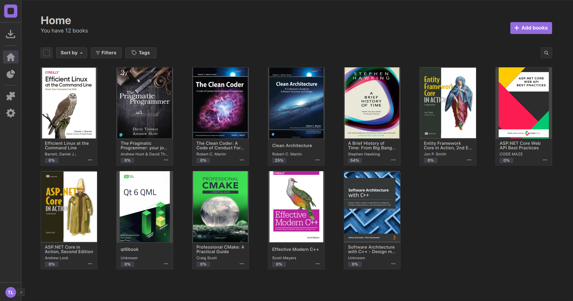 现代电子书图书馆管理和阅读器Librum-CSDN博客