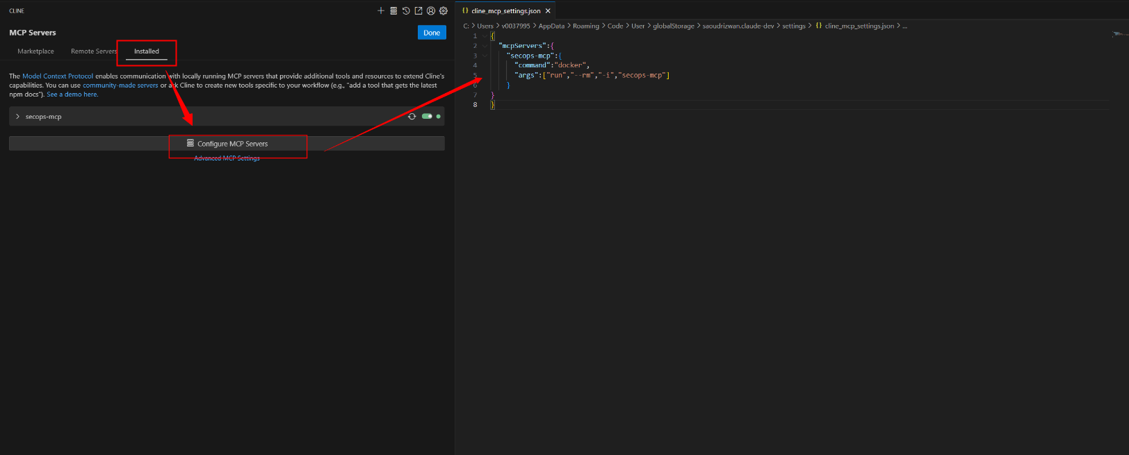SecOps-MCP本地搭建 LLM调用本地工具自动化渗透测试_llm mcp 自动化渗透测试-CSDN博客