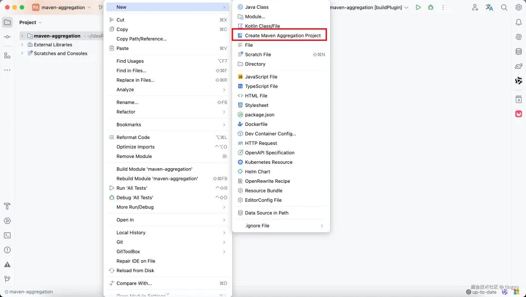 还在手动搭Maven多模块？这款IDEA插件让我效率提升10倍_maven aggregation quickstart-CSDN博客