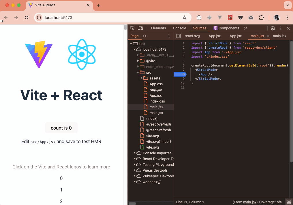 React 调试不求人：VS Code 与 Chrome 的终极指南_vscode react-CSDN博客