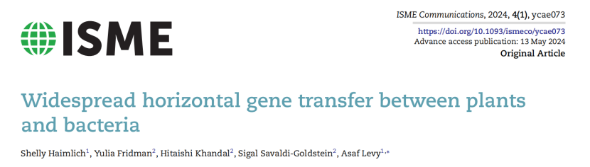 ISME子刊：如何研究宿主植物-微生物水平基因转移事件_通过比较 58 条不同系谱的 f. oxysporum 基因组,作者发现 水平染色体转移(hct-CSDN博客
