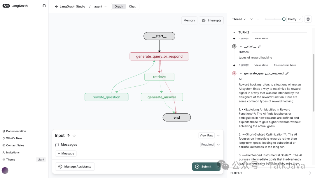 使用LangGraph构建一个RAG Agent_langgraph rag 开源-CSDN博客