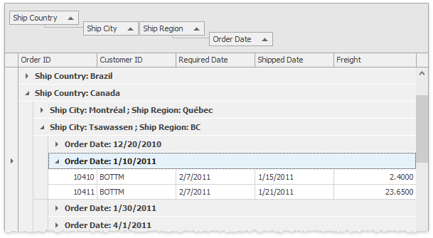 DevExpress WinForms中文教程：Grouping（分组）- 基础知识_devexpress gantt 分组-CSDN博客