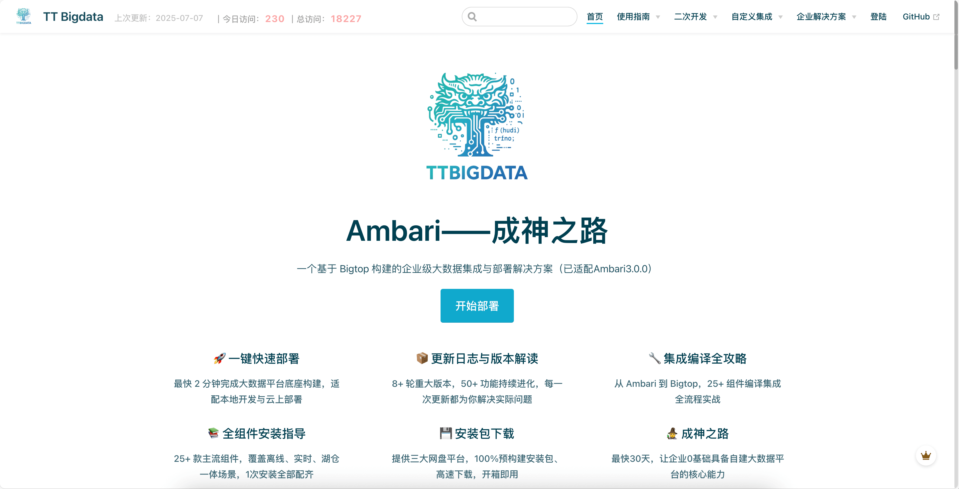 Ambari+Bigtop：通用组件编译模板与全流程工程实战_apache bigtop-CSDN博客