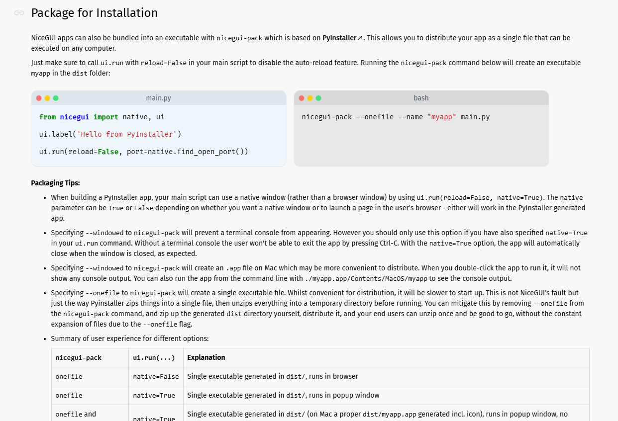 17.NiceGUI教程，讲一讲NiceGUI的打包工具_nicegui 打包-CSDN博客