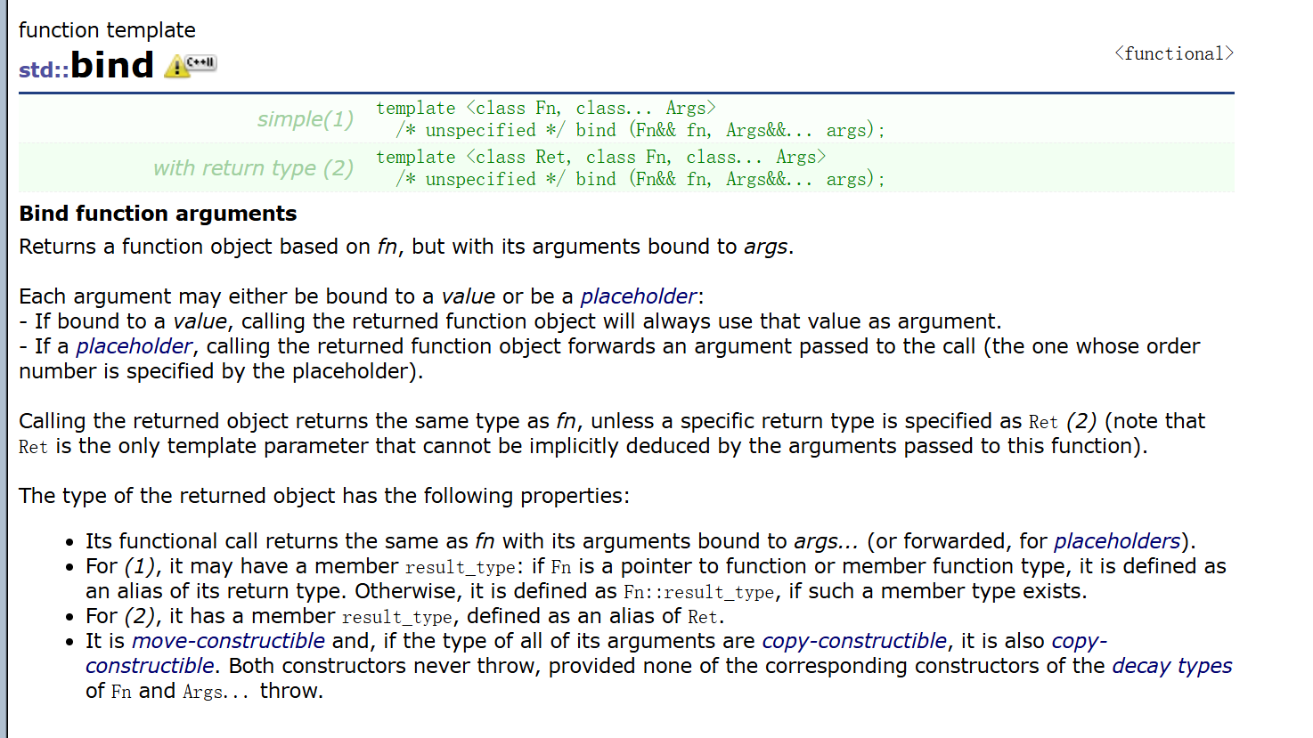 【C++】C++11的包装器：function与bind简介-CSDN博客