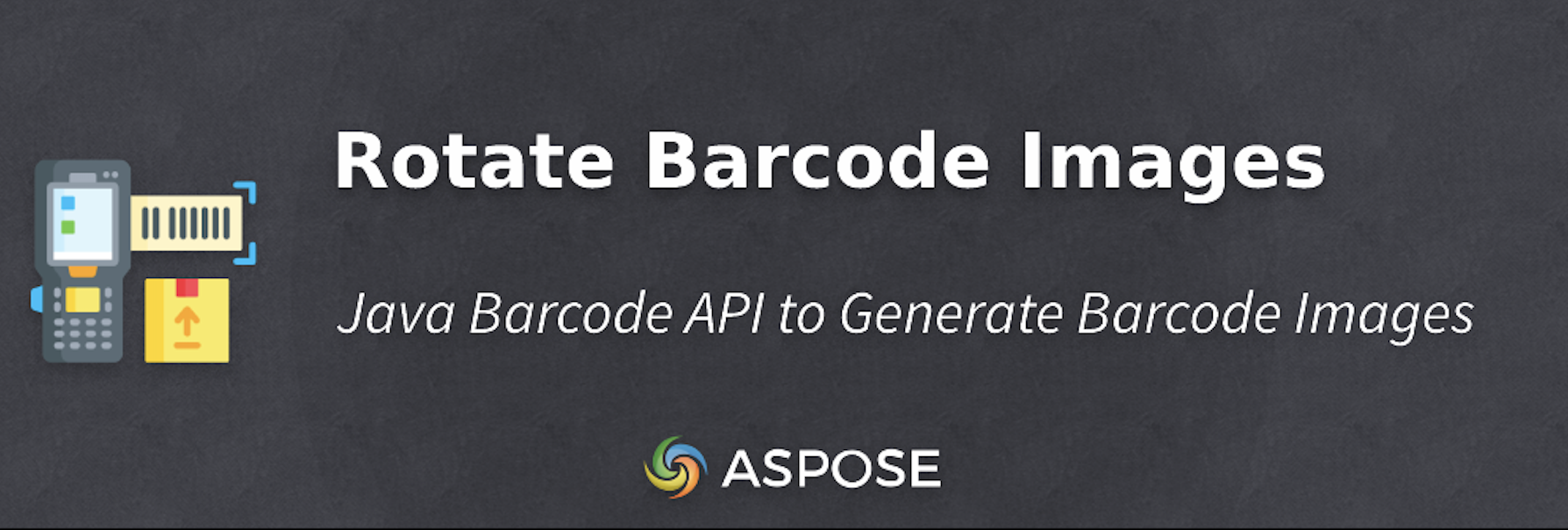 条码控件aspose Barcode教程：在 Java 中旋转条形码图像 Barcode的使用 Csdn博客