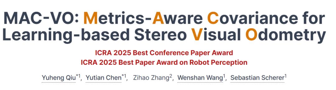 ICRA‘25 最佳论文 | 2025年了视觉SLAM怎么还没有被解决？-CSDN博客