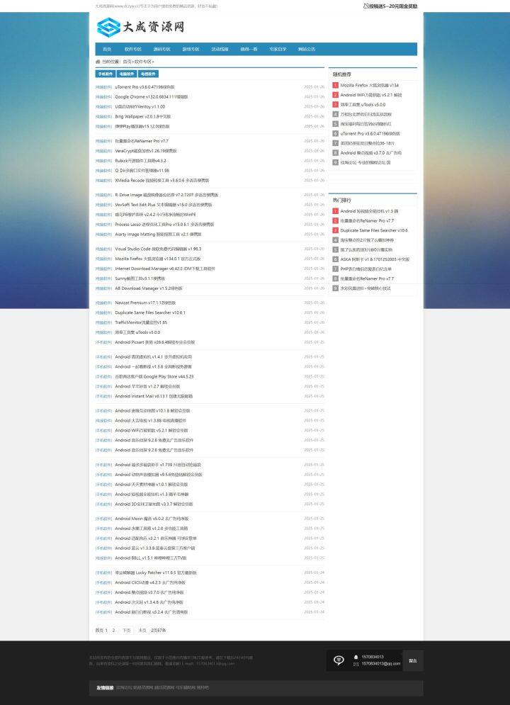 2025 高仿易语言DedeBIZ大成资源网模板源码-CSDN博客