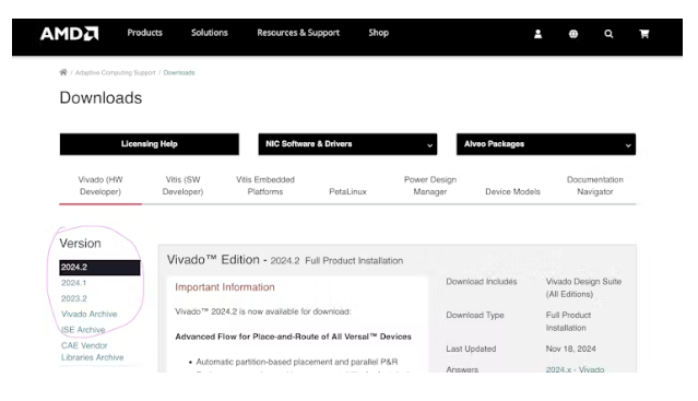 在Ubuntu上安装2024.2版本AMD FPGA工具集的参考指南_ubuntu amd-CSDN博客