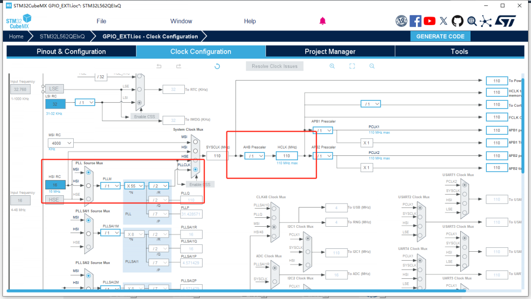 [STM32L5]【STM32L562E-DK测评活动】by clever:02-外部中断检测-CSDN博客