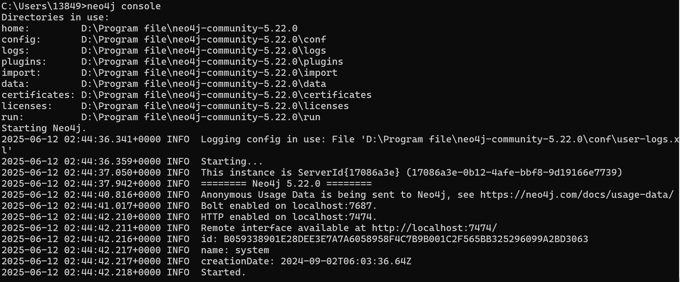 Neo4j安装、配置和使用_neo4j配置文件-CSDN博客