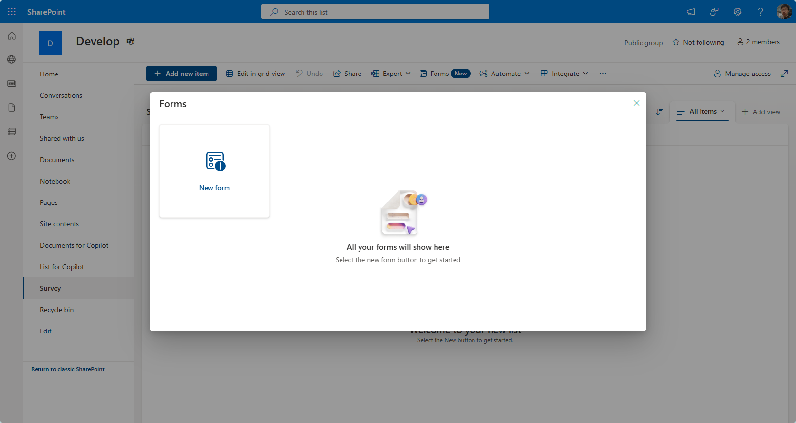SharePoint 使用列表创建调查_sharepoint list-CSDN博客