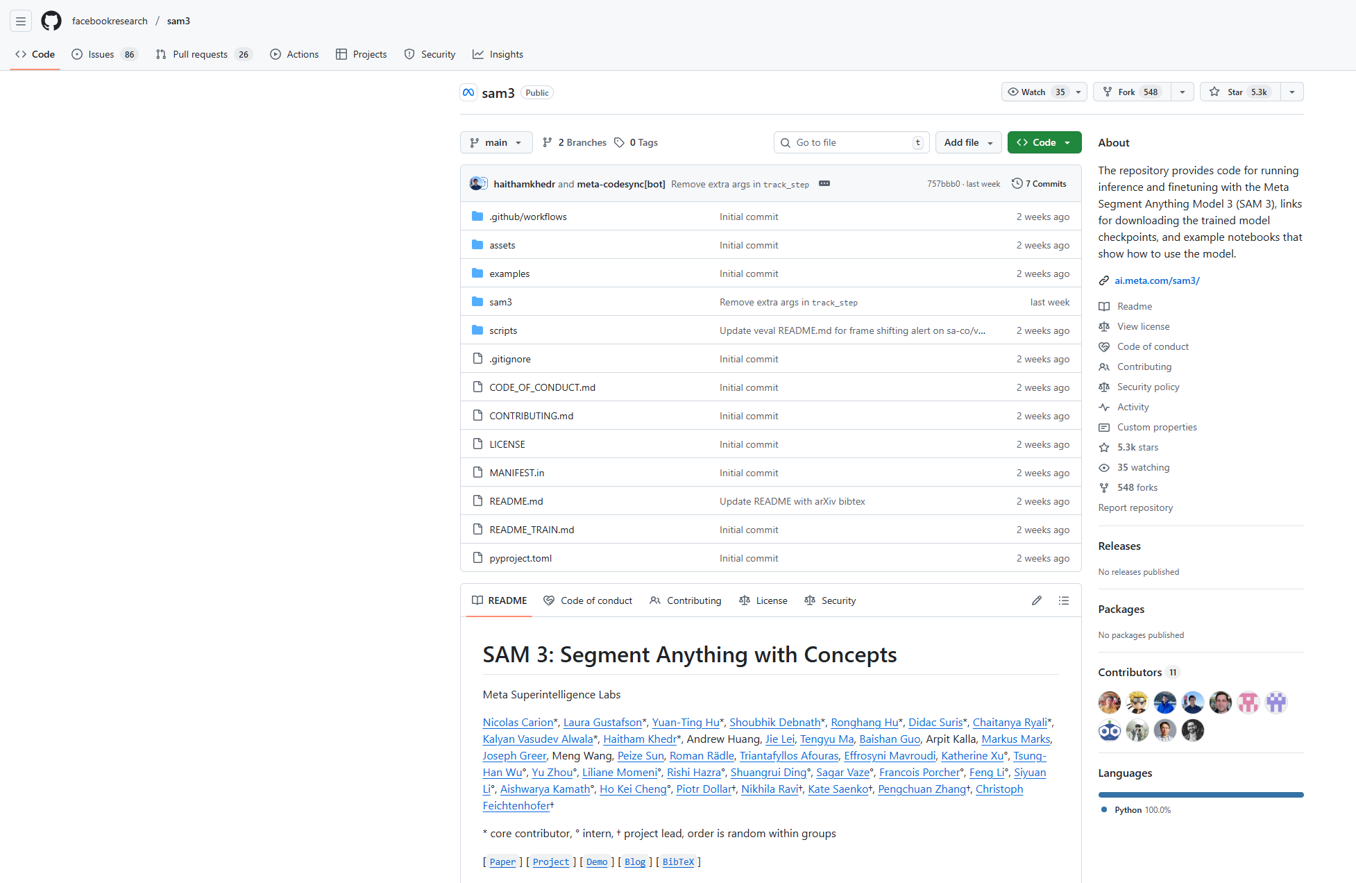 SAM3模型来了，手把手带你运行SAM3模型代码，SAM3模型初探！_sam3申请权重需要多久-CSDN博客