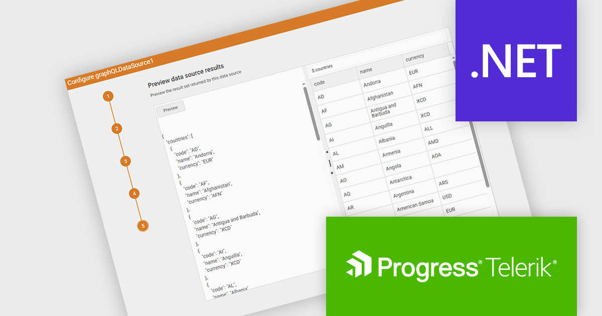 Telerik Reporting Server 2025引导式向导简化 GraphQL 集成-CSDN博客