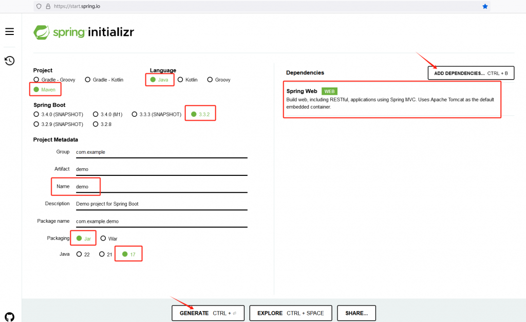 使用spring框架搭建一个web项目。_web项目加入spring-CSDN博客
