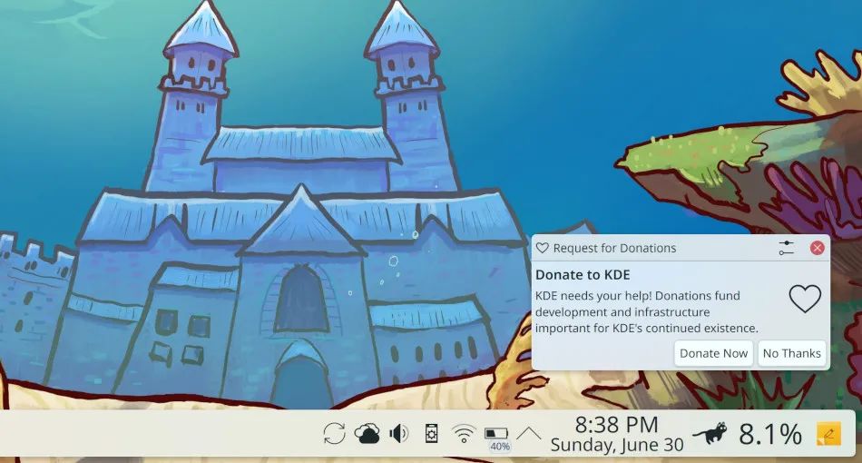 KDE用“弹窗”请求捐款赢麻了：一天的收入超越前两月总和、而且没有被喷_kde弹窗通知-CSDN博客