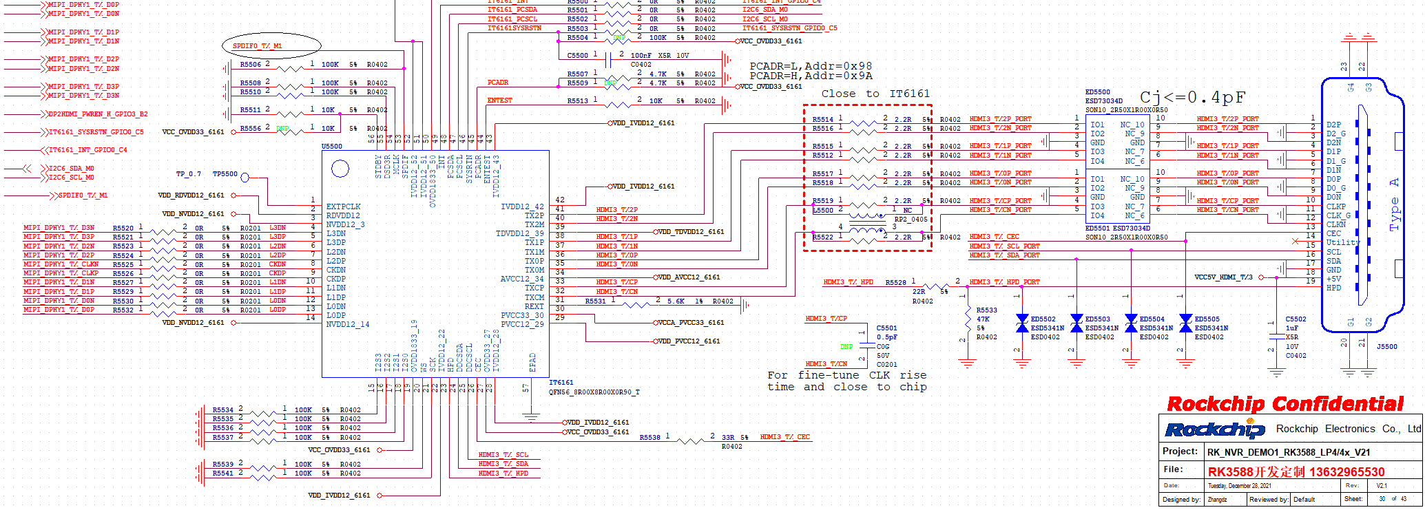 RK3588 EVB开发板原理图讲解【二】_rk3588 hdmi rx-CSDN博客