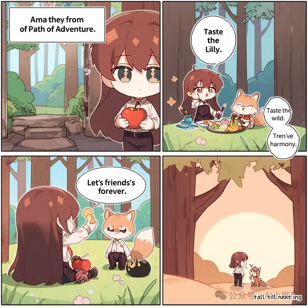 【comfyui工作流】利用 Flux 和 In- Context-LoRA 打造个人的专属四格漫画世界_flux context-CSDN博客