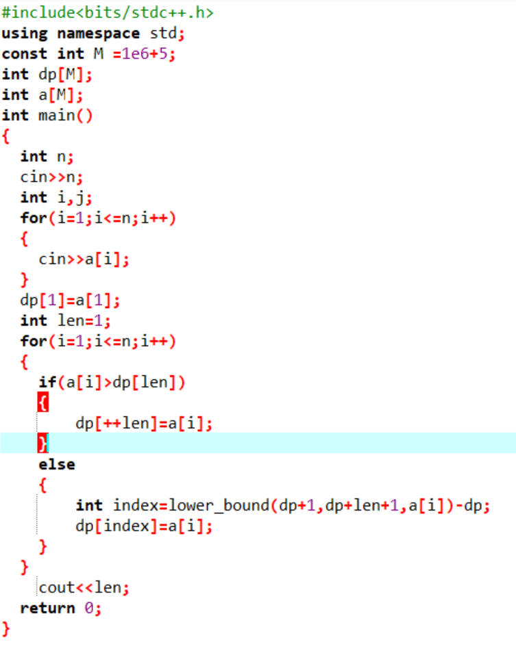动态规划基础（LIS）-CSDN博客