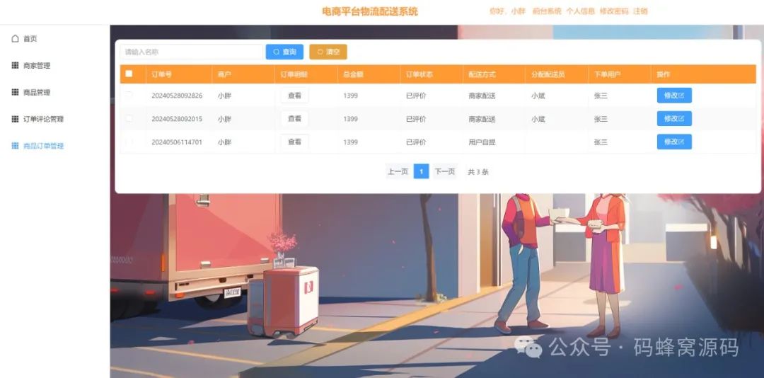 【含开题报告文档ppt源码】基于springboot和vue技术的电商平台物流配送系统的设计与实现 Csdn博客