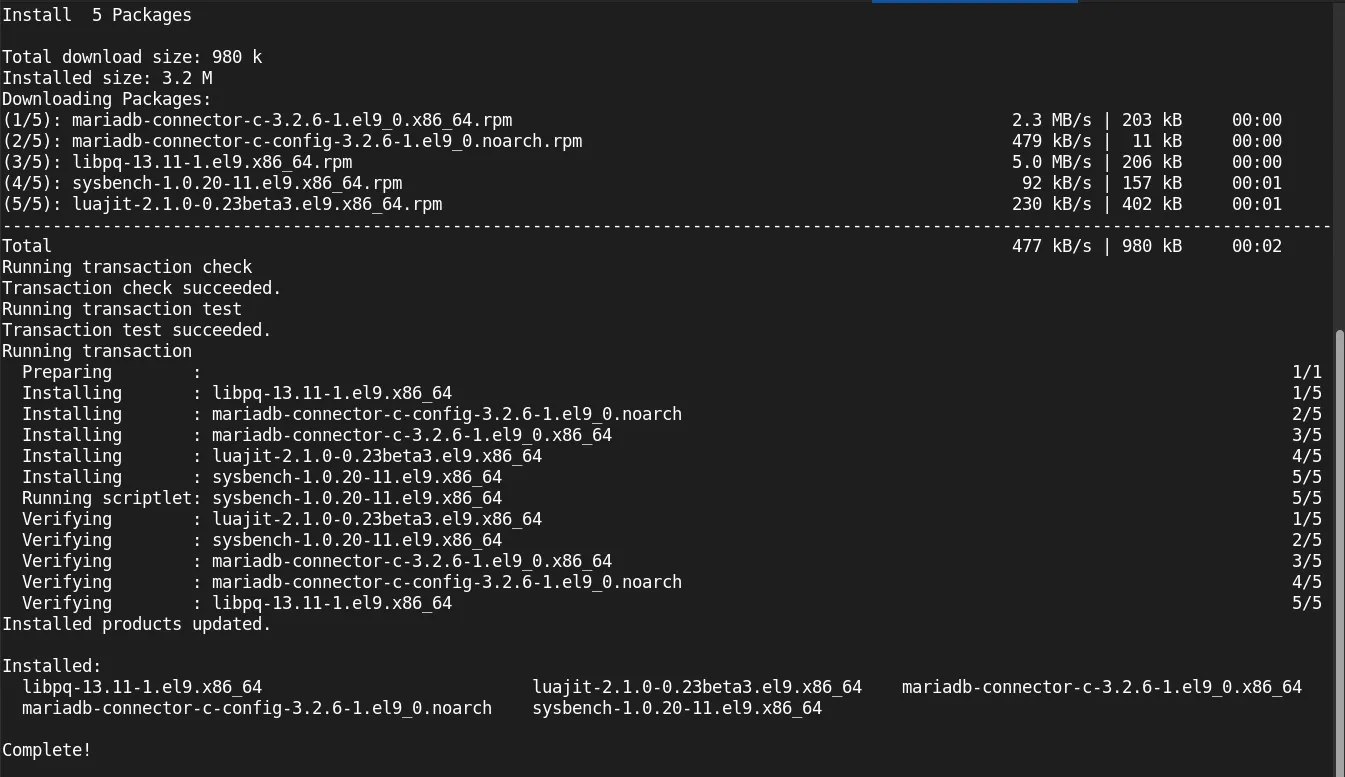 Install and Use Sysbench on RHEL 9 | CentOS 9-CSDN博客