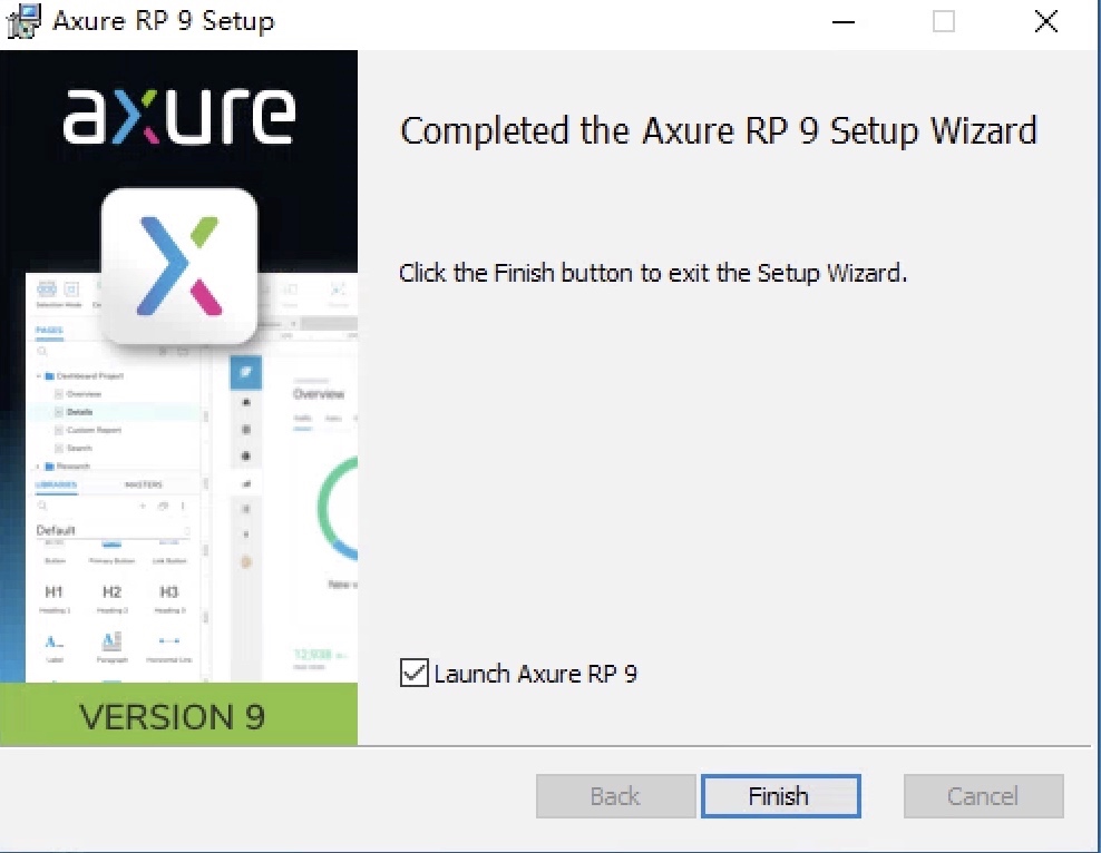 Axure RP 9.0软件安装教程(附安装包)_axure9.0-CSDN博客