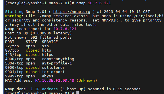 运维常用技能-nmap工具扫描_nmap filtered-CSDN博客