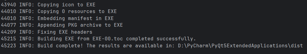 PyQt5 PyQt5扩展应用(使用PyInstaller打包项目生成EXE文件)_pylnstaller-CSDN博客