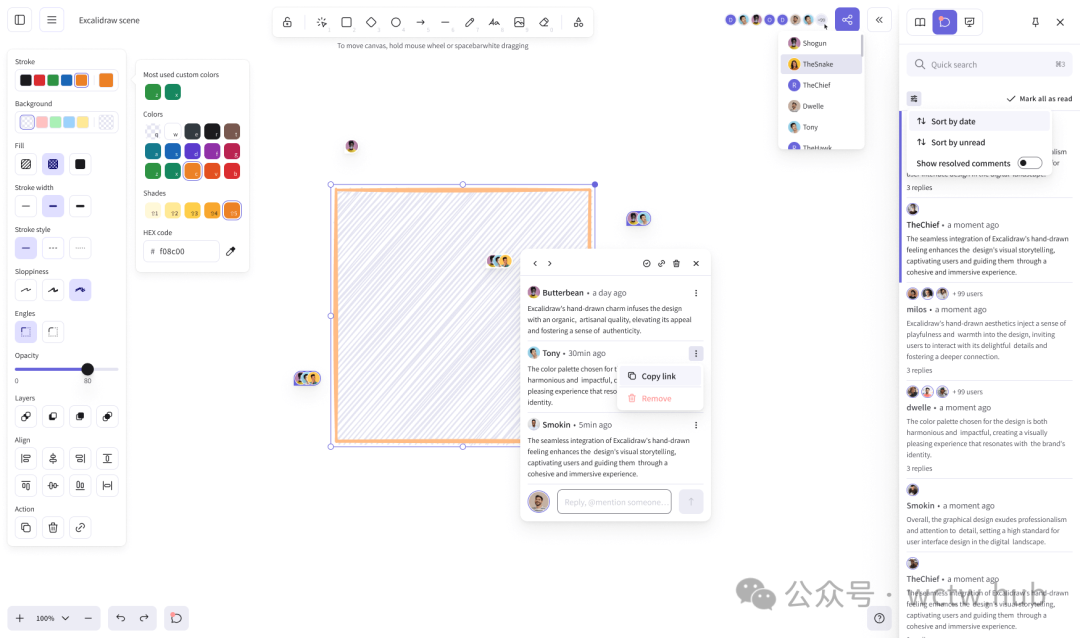 Github 100.2K 的绘图神器！一个手绘效果的办公绘图神器！Excalidraw！_excalldraw-CSDN博客