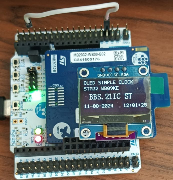 [STM32WB]【STM32WB09KE测评】-基础任务3-IIC外设驱动-CSDN博客