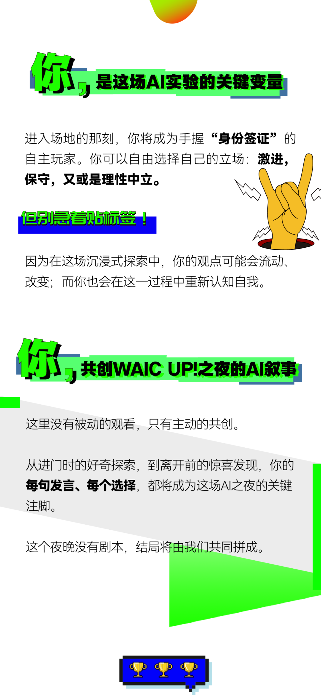 夜场预告 | WAIC UP!之夜：不是大会延长时，而是另一种打开AI的方式-CSDN.NET
