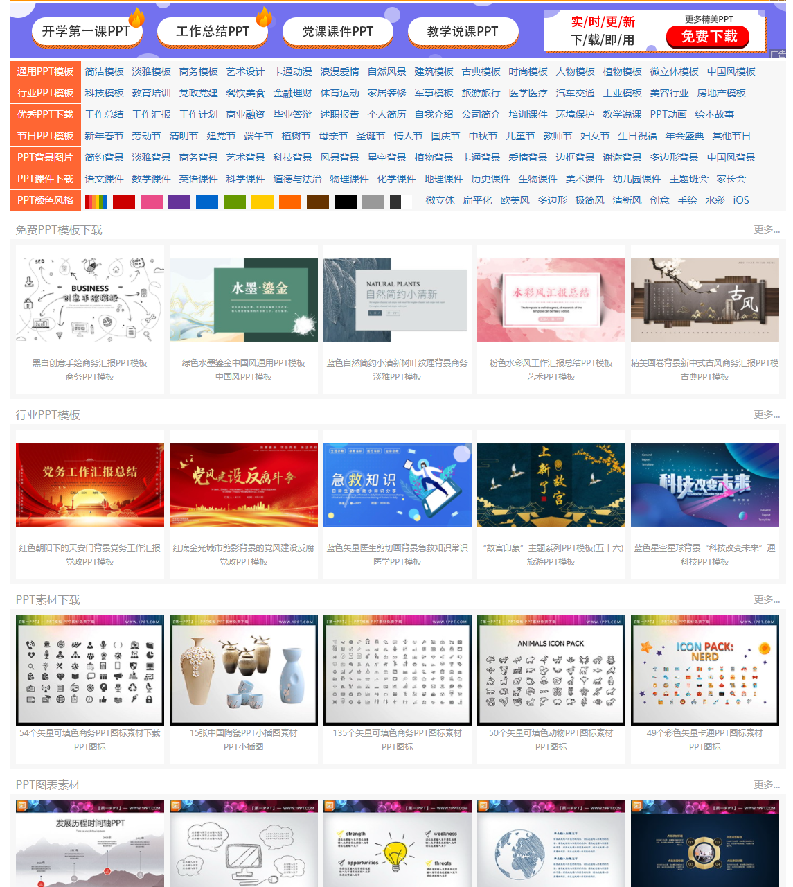 6个免费PPT模板网站_baotuppt-CSDN博客