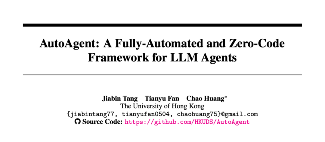 一句话全自动创建AI智能体，港大AutoAgent打造开源最强Deep Research-CSDN博客