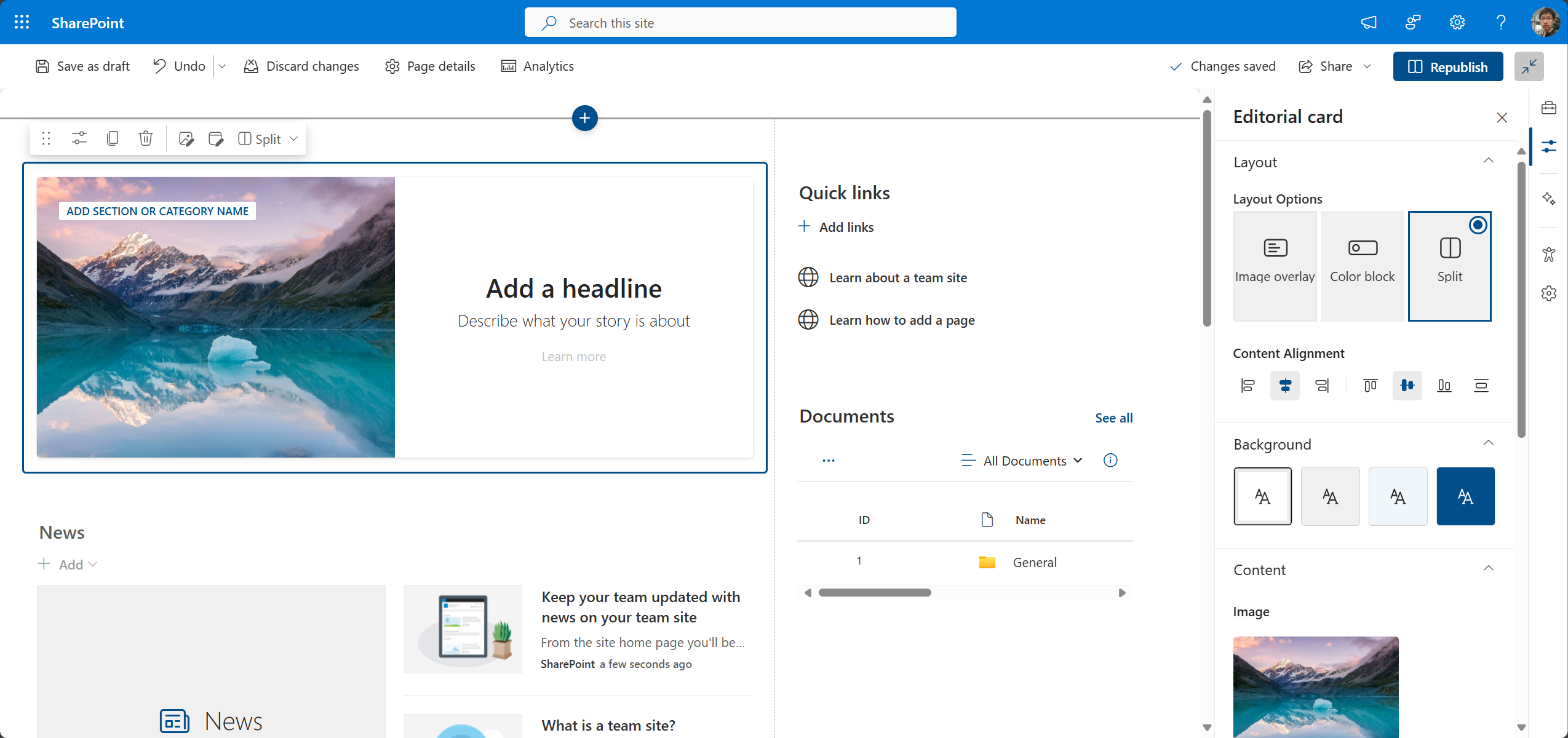 SharePoint Online 的 Editorial card WebPart_sharepoint 的webparts画面啥样子-CSDN博客