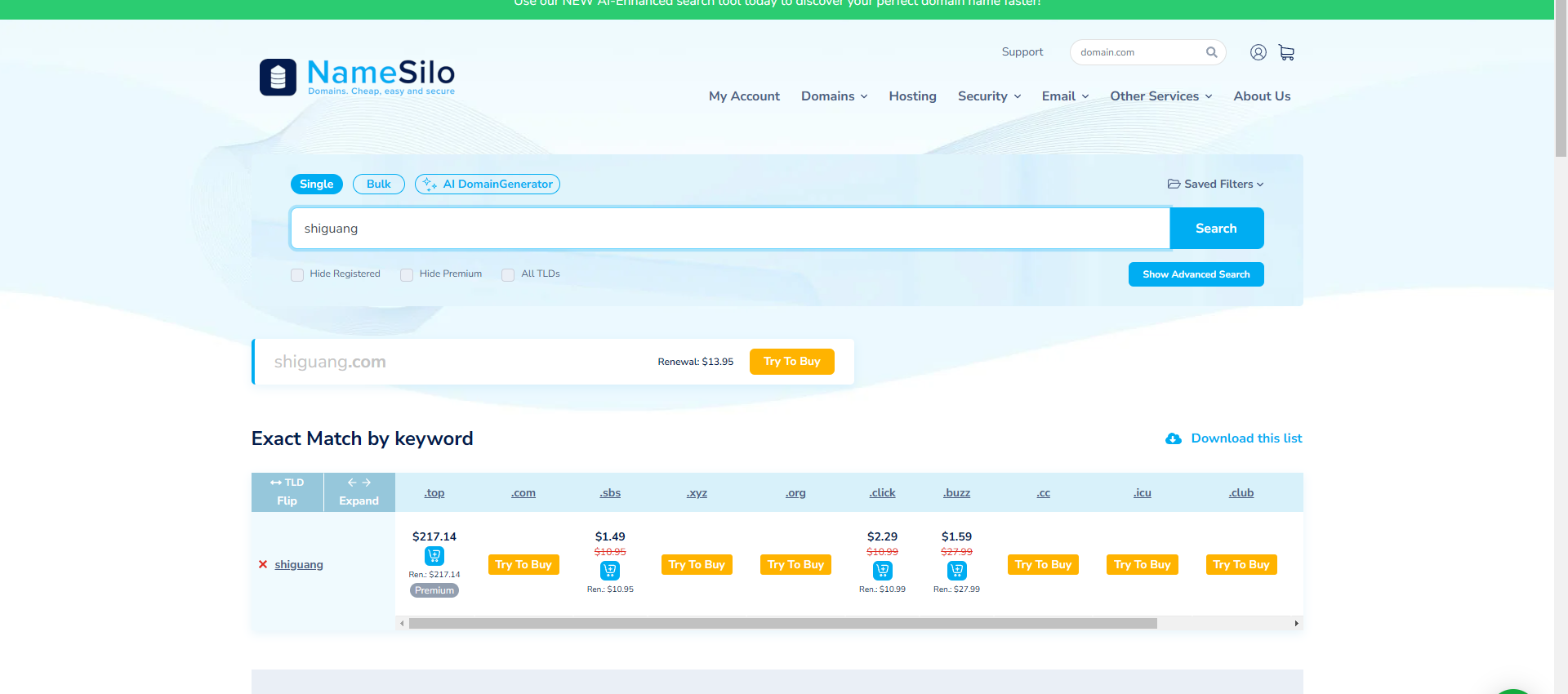 使用namesilo注册域名并托管到CloudFlare_namesilo托管-CSDN博客