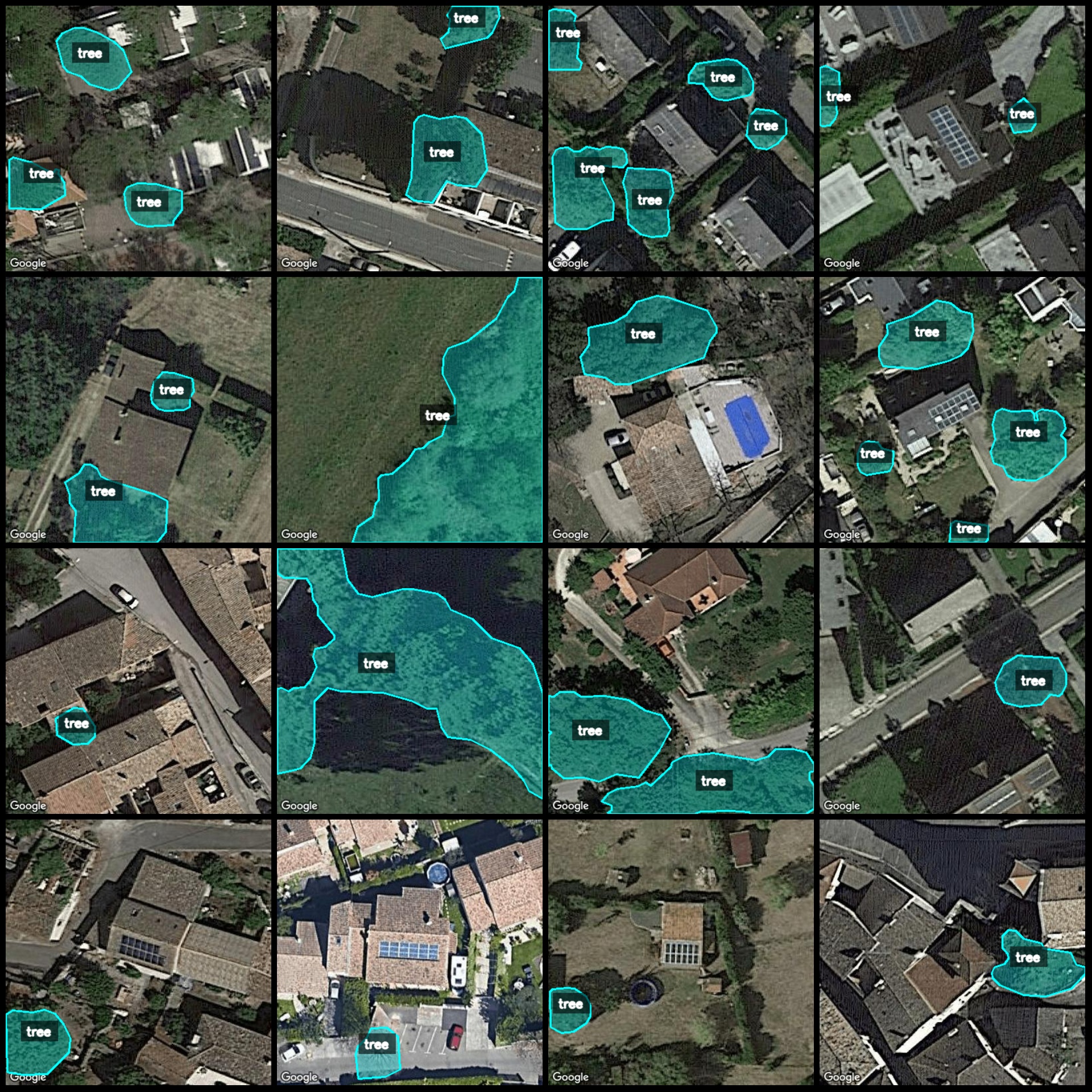 无人机视角城市道路树木识别分割数据集labelme格式2029张1类别-CSDN博客