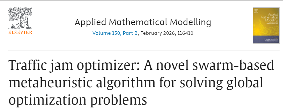 2025年8月一区SCI-交通堵塞优化算法Traffic jam optimizer-附Matlab免费代码-CSDN博客