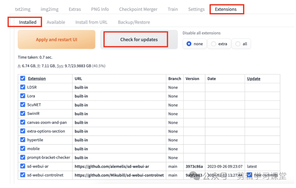 Stable Diffusion WebUI AUTOMATIC1111：初学者指南_automatic1111 webui-CSDN博客