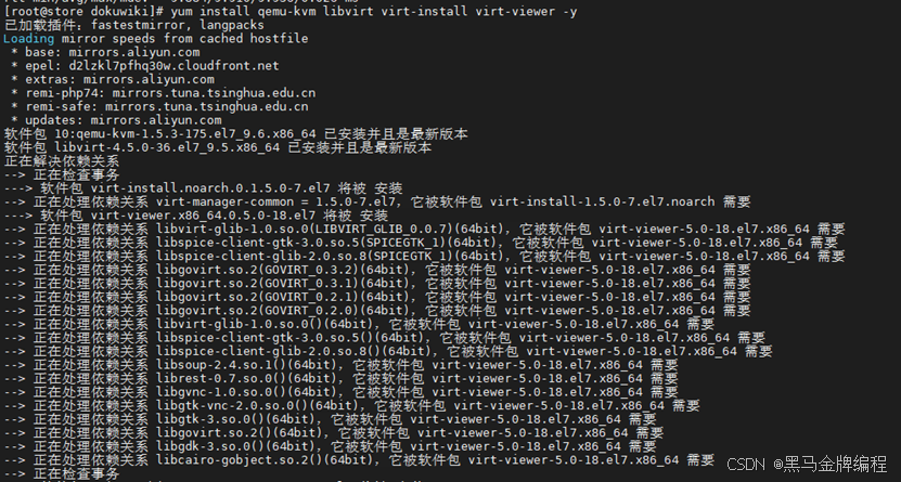CentOS 7操作系统部署KVM软件和创建虚拟机-CSDN博客