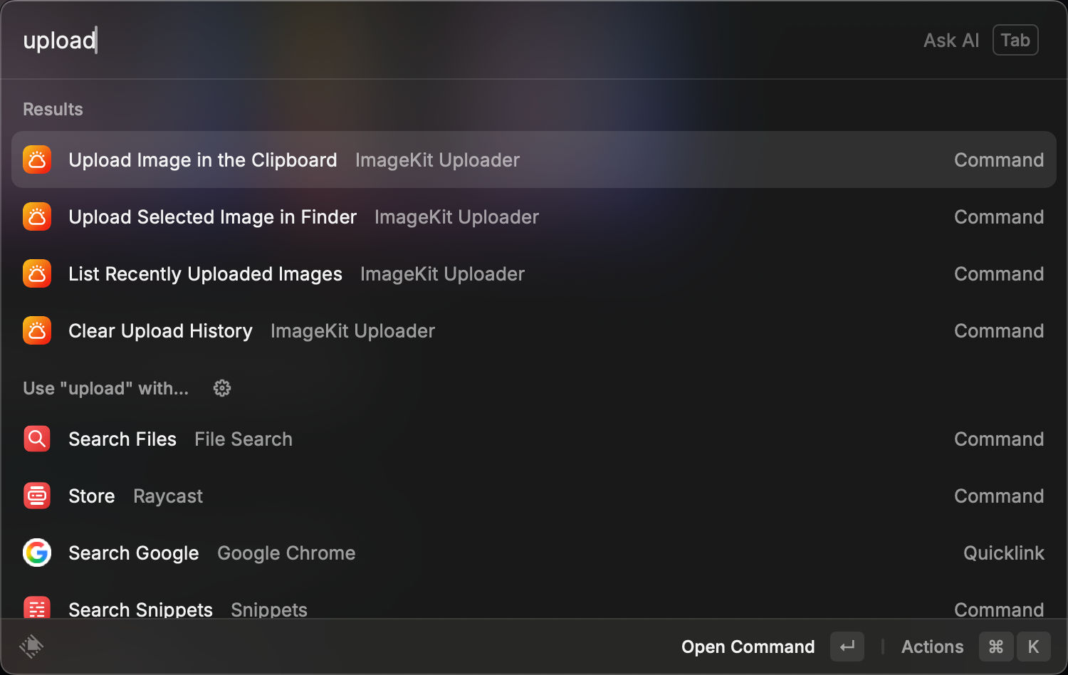【Mac 从 0 到 1 保姆级配置教程 18】- RayCast 实用插件第二弹，内含超强大免费 AI 插件_raycast好用的插件推荐-CSDN博客