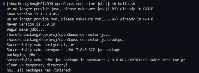 openGauss JDBC 驱动调试环境搭建指南_opengauss maven-CSDN博客
