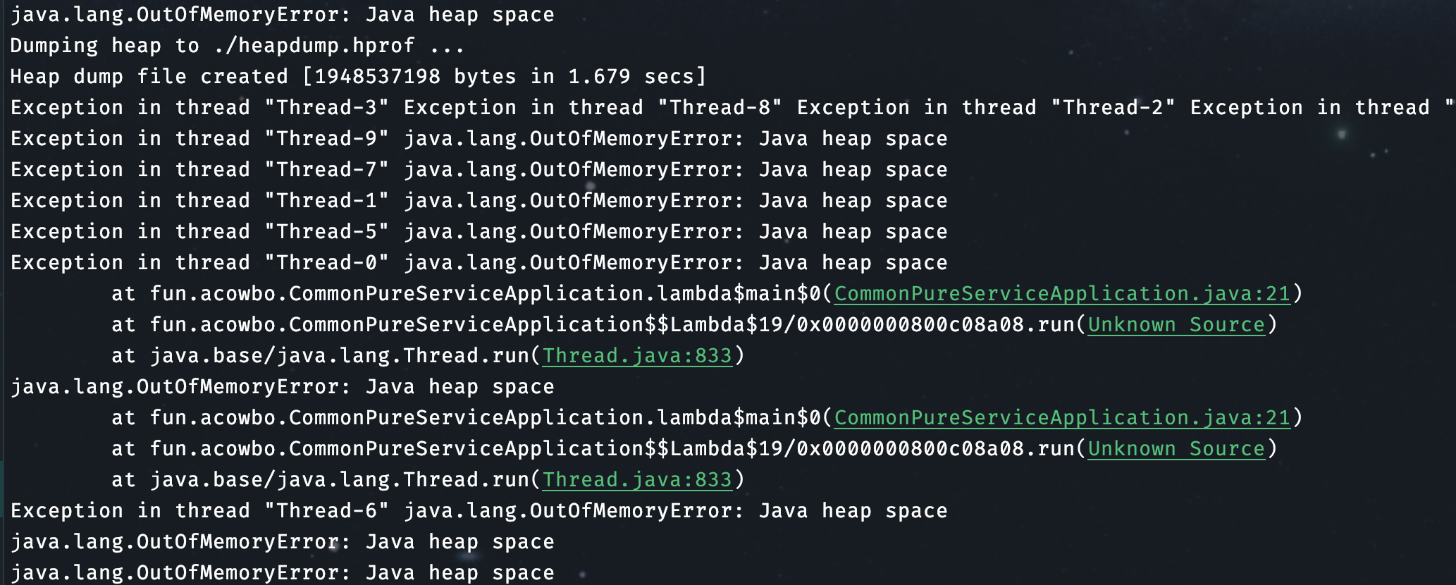 oom如何定位问题？纯实战教程！_oom怎么定位-CSDN博客