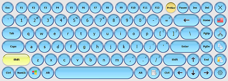 Hot Virtual Keyboard v8.3.8一款非常华丽的桌面屏幕虚拟键盘软件-CSDN博客